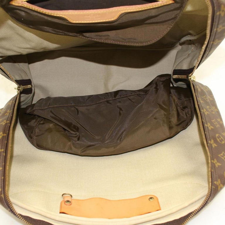 Louis Vuitton Evasion Monogram Gm 865725 Brown Coated Canvas Weekend/Travel Bag at 1stDibs