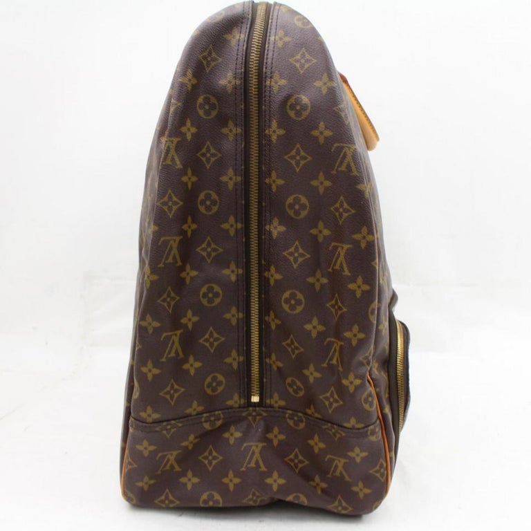 Louis Vuitton Evasion Monogram Gm 865725 Brown Coated Canvas Weekend/Travel Bag at 1stDibs
