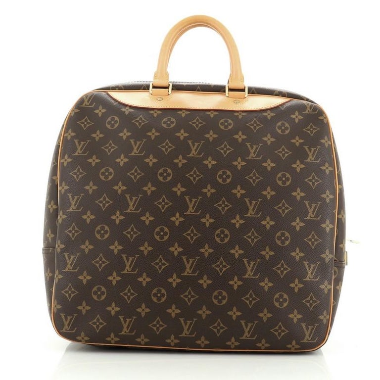 Louis Vuitton Evasion Travel Bag Monogram Canvas MM at 1stDibs | lv evasion travel bag