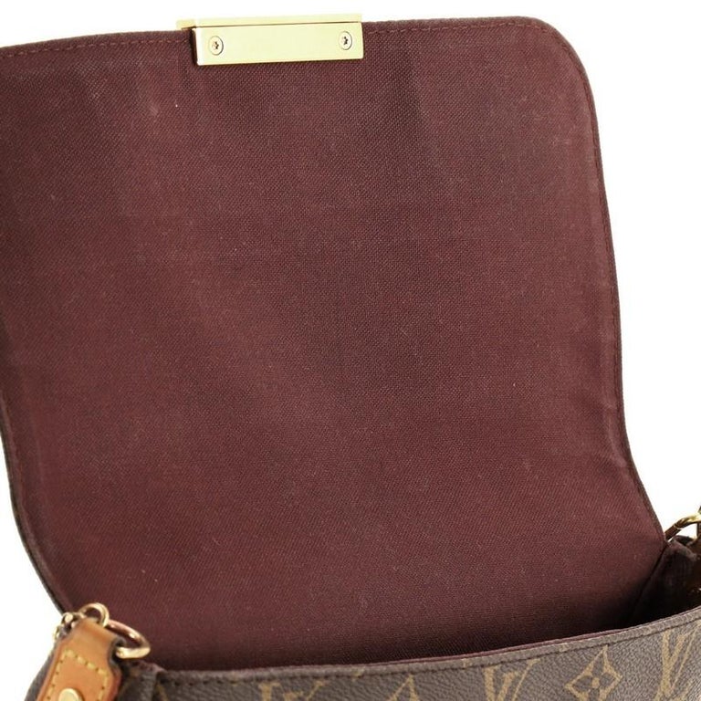 Louis Vuitton Favorite Handbag Monogram Canvas MM at 1stDibs