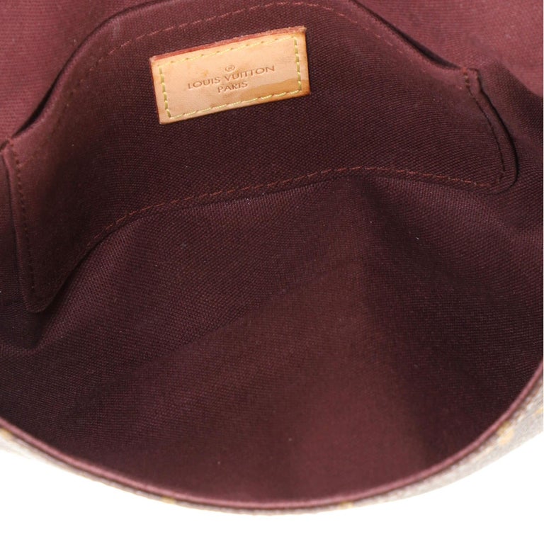 Louis Vuitton Favorite Handbag Monogram Canvas PM For Sale at 1stDibs