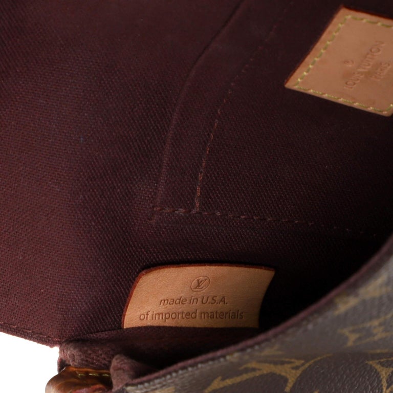 Louis Vuitton Favorite Handbag Monogram Canvas PM For Sale at 1stDibs