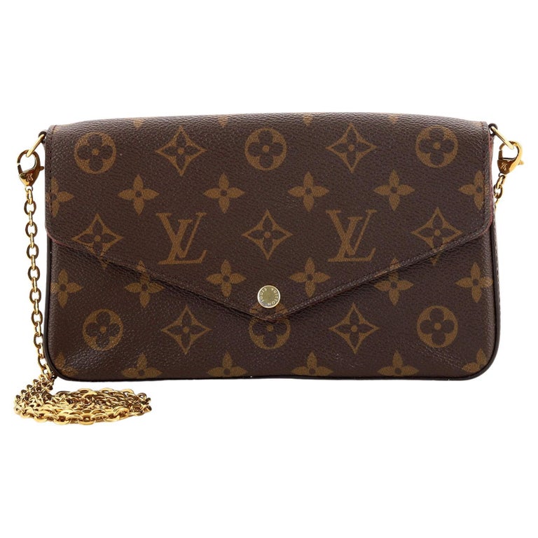 Louis Vuitton Felicie Pochette Monogram Canvas at 1stDibs