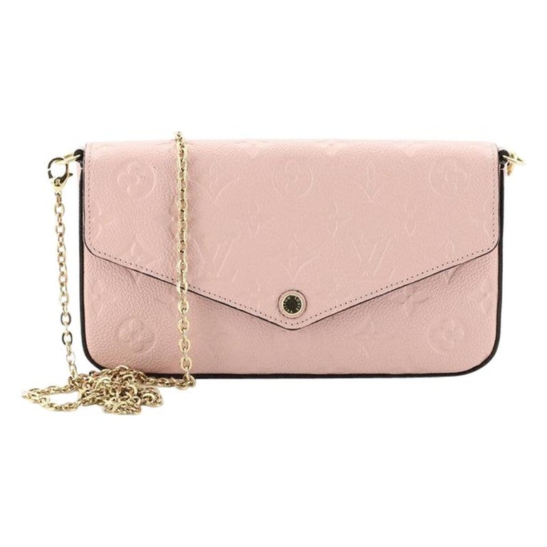 Louis Vuitton Felicie Pochette Monogram Empreinte Leather at 1stDibs