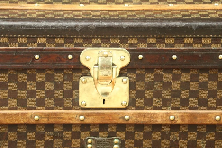 Louis Vuitton First Serie Damier Trunk, 1880s at 1stDibs