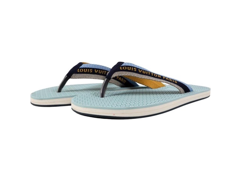 LOUIS VUITTON FLIP FLOP Sandals For Sale at 1stDibs