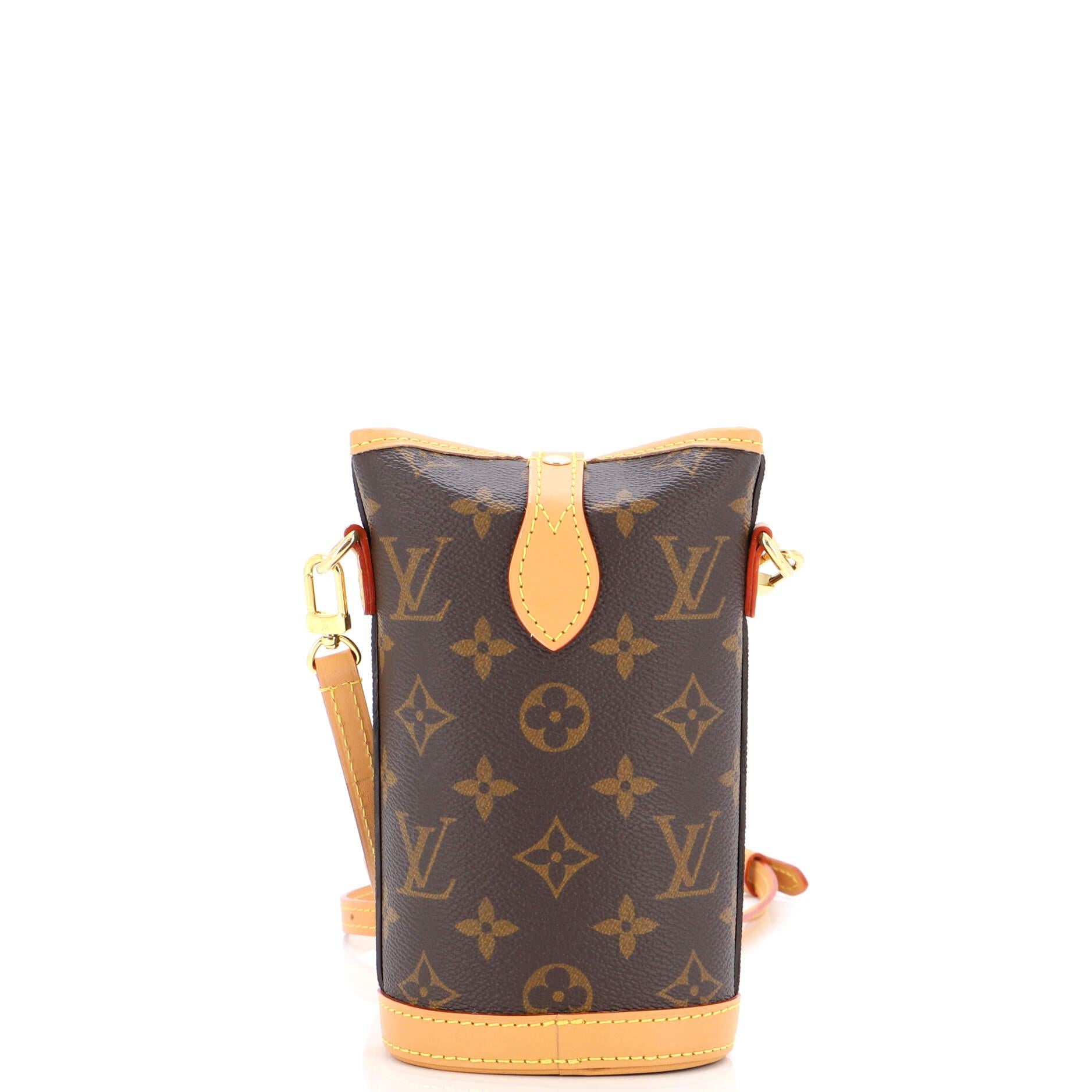 Louis Vuitton Fold Me Pouch Monogram Canvas For Sale at 1stDibs