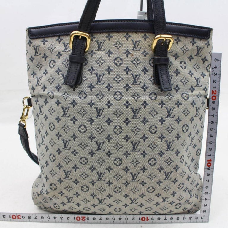 Louis Vuitton Francoise Monogram Mini Lin 865872 Black Coated Canvas ...