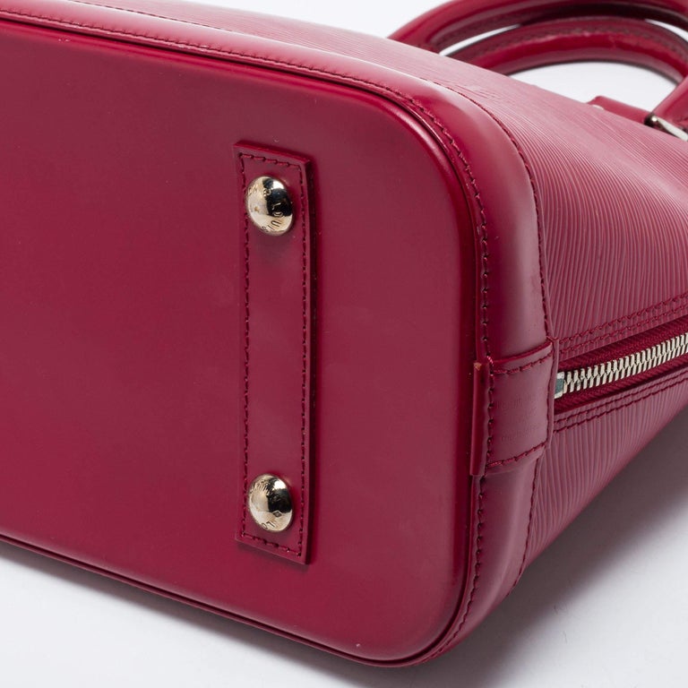 Louis Vuitton Fuchsia Epi Leather Alma PM Bag For Sale at 1stDibs