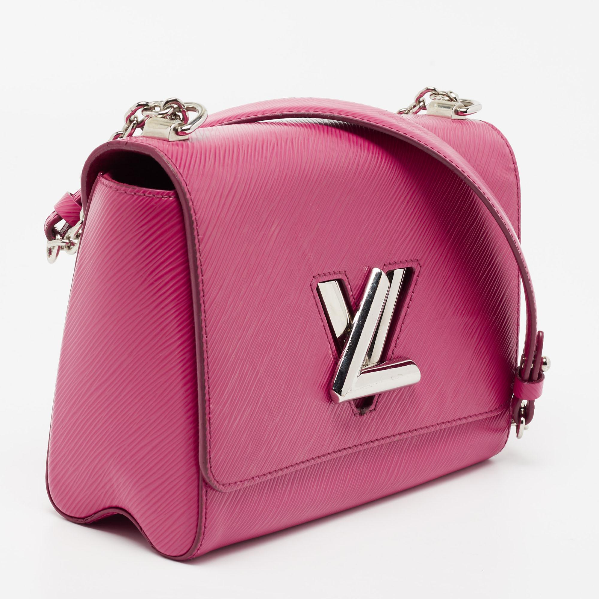 Louis Vuitton Fuchsia Epi Leather Twist MM Bag at 1stDibs | lv fuchsia ...