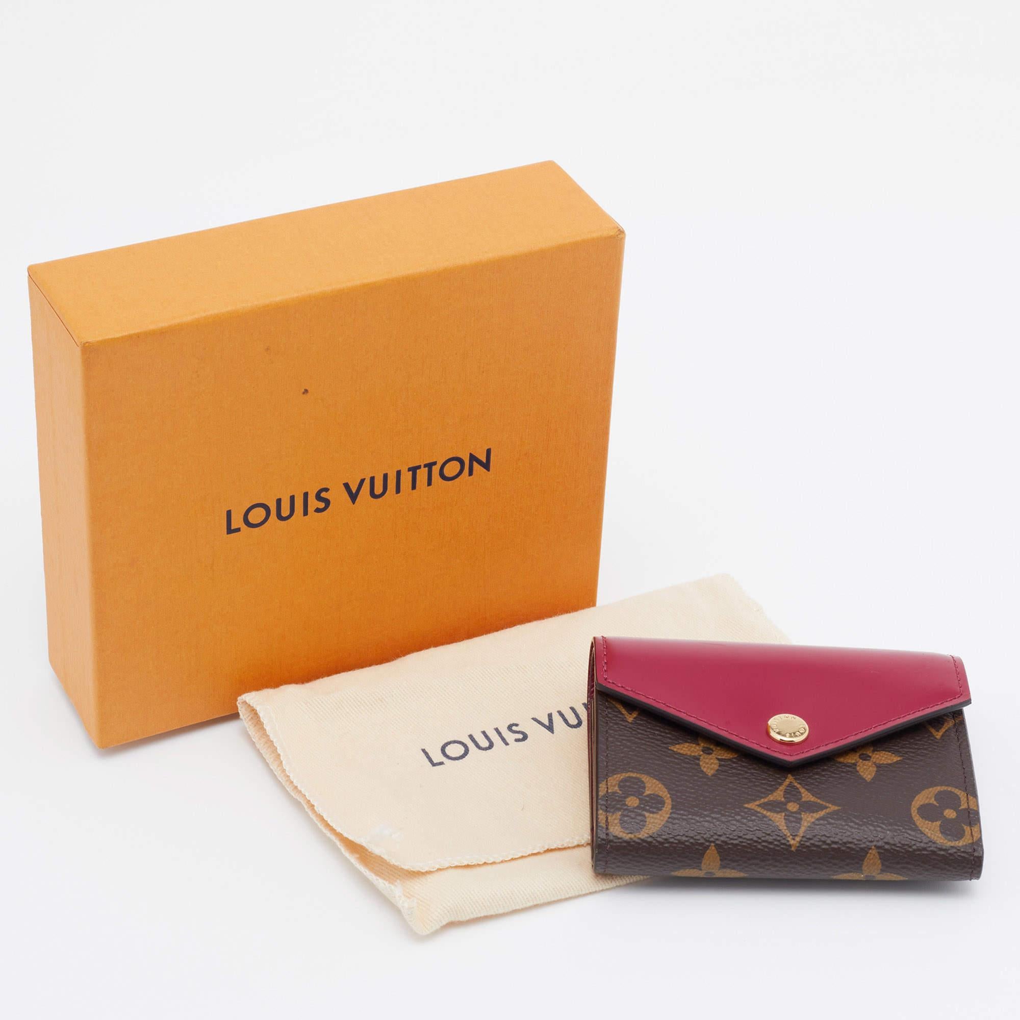 Louis Vuitton Fuchsia Monogram Canvas and Leather Zoe Wallet at 1stDibs ...