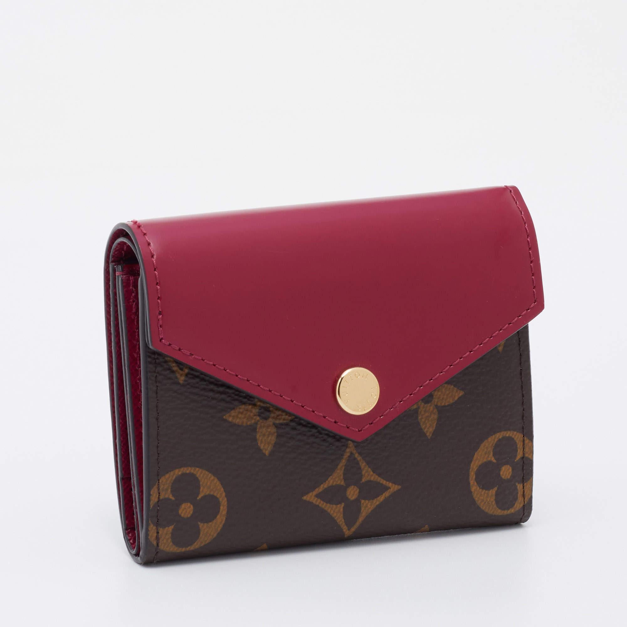 Louis Vuitton Fuchsia Monogram Canvas and Leather Zoe Wallet at 1stDibs ...