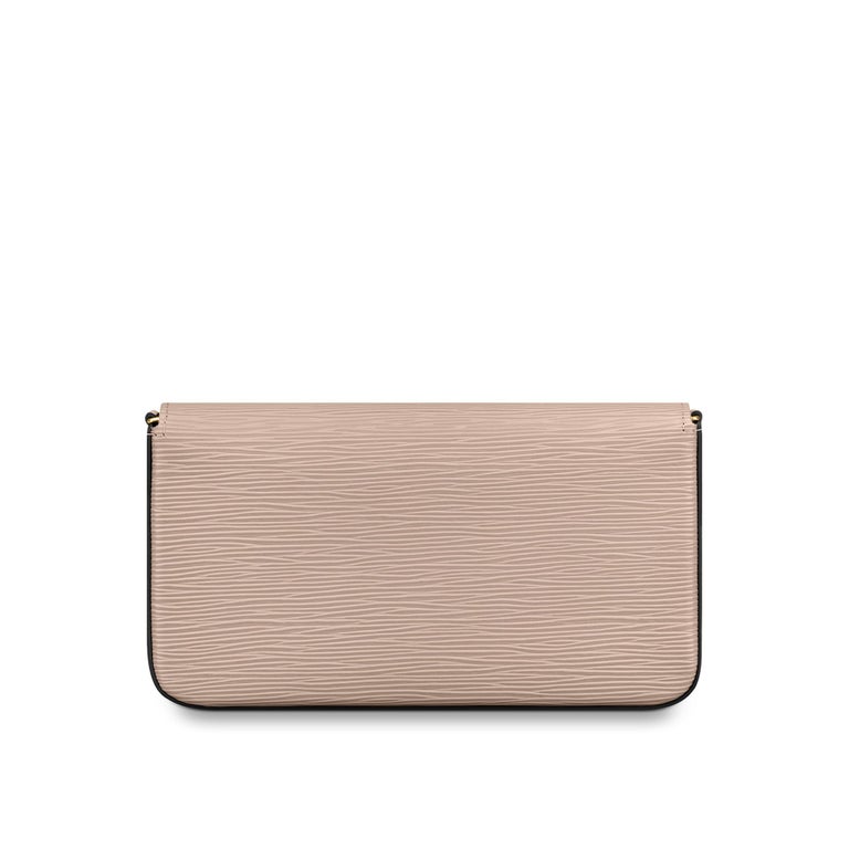 Louis Vuitton Galet Grey Epi Grained Cowhide Leather Félicie Pochette ...