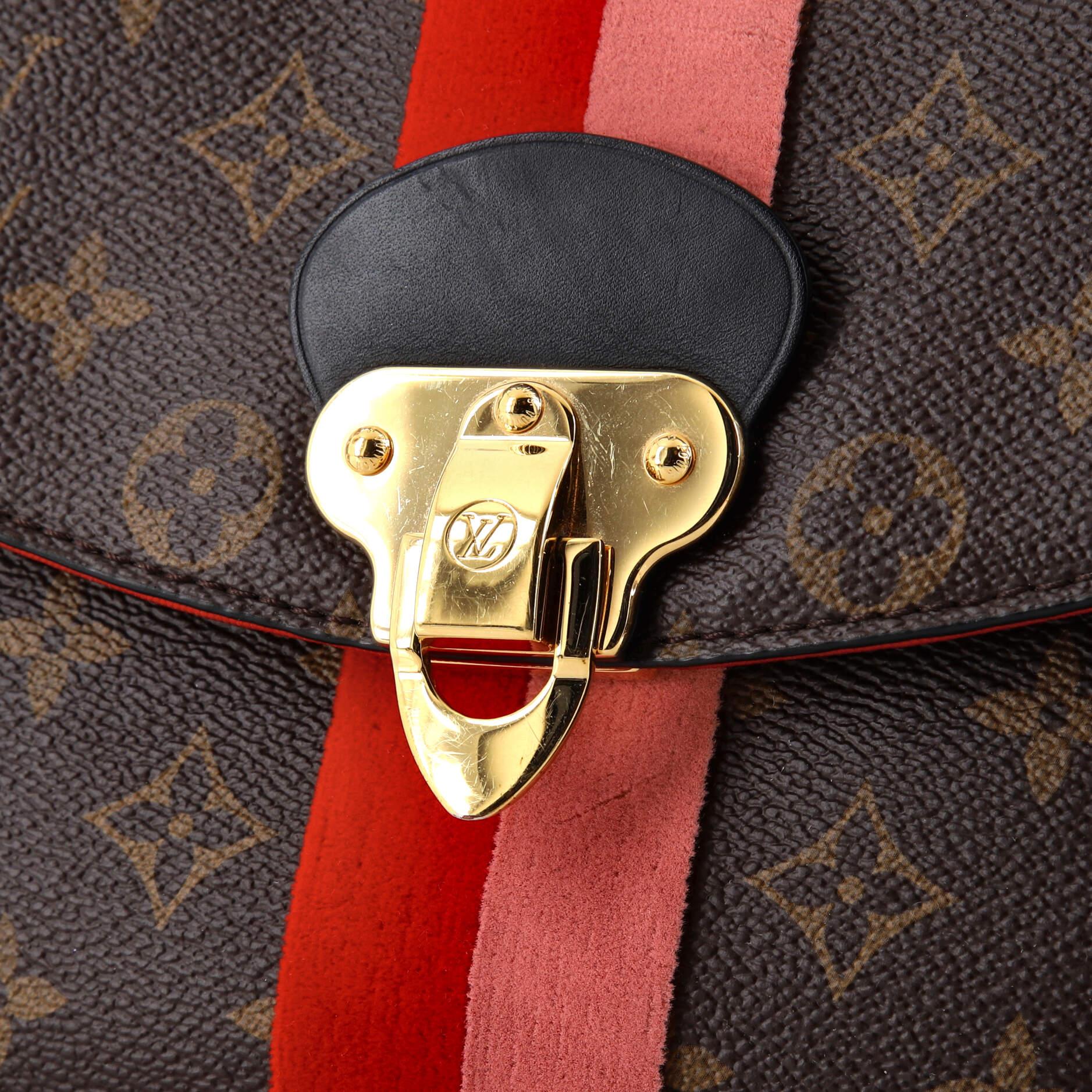 Louis Vuitton Georges Handbag Monogram Canvas BB For Sale at 1stDibs