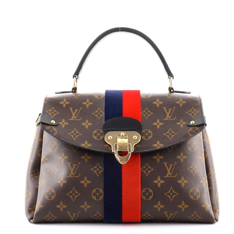 Louis Vuitton Georges Handbag Monogram Canvas MM For Sale at 1stDibs
