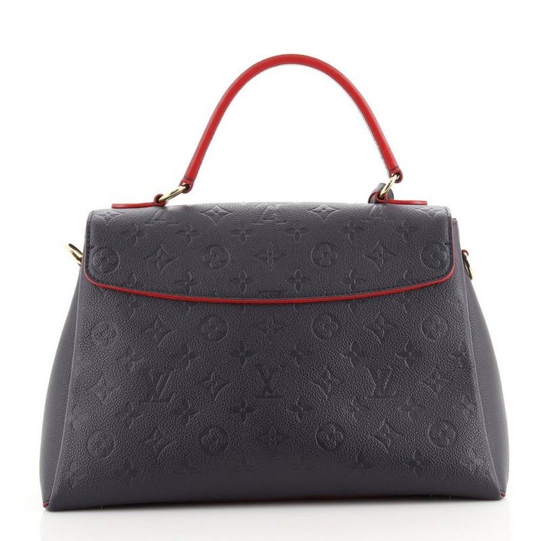 Louis Vuitton Georges Handbag Monogram Empreinte Leather MM at 1stDibs
