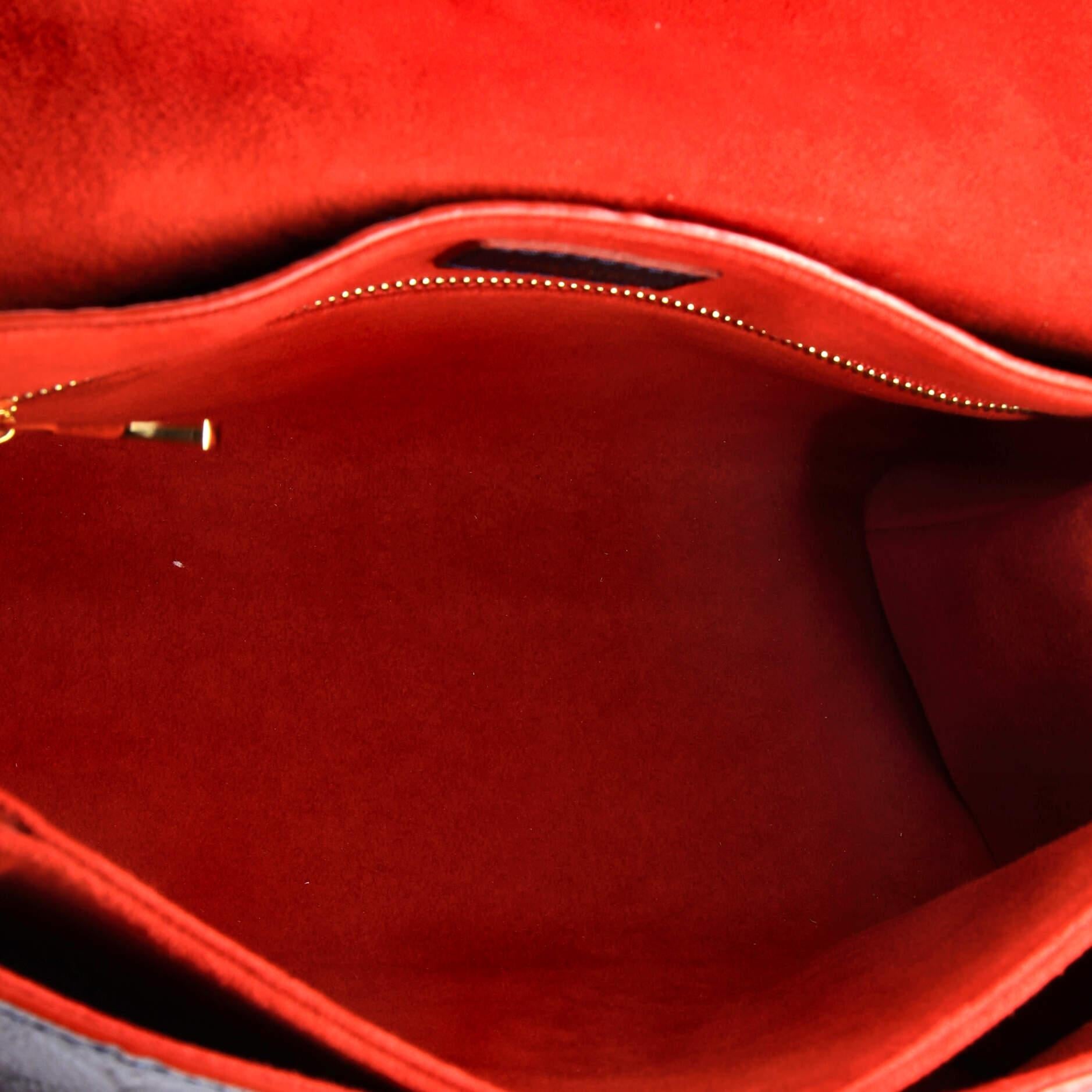 Louis Vuitton Georges Handbag Monogram Empreinte Leather MM For Sale at ...