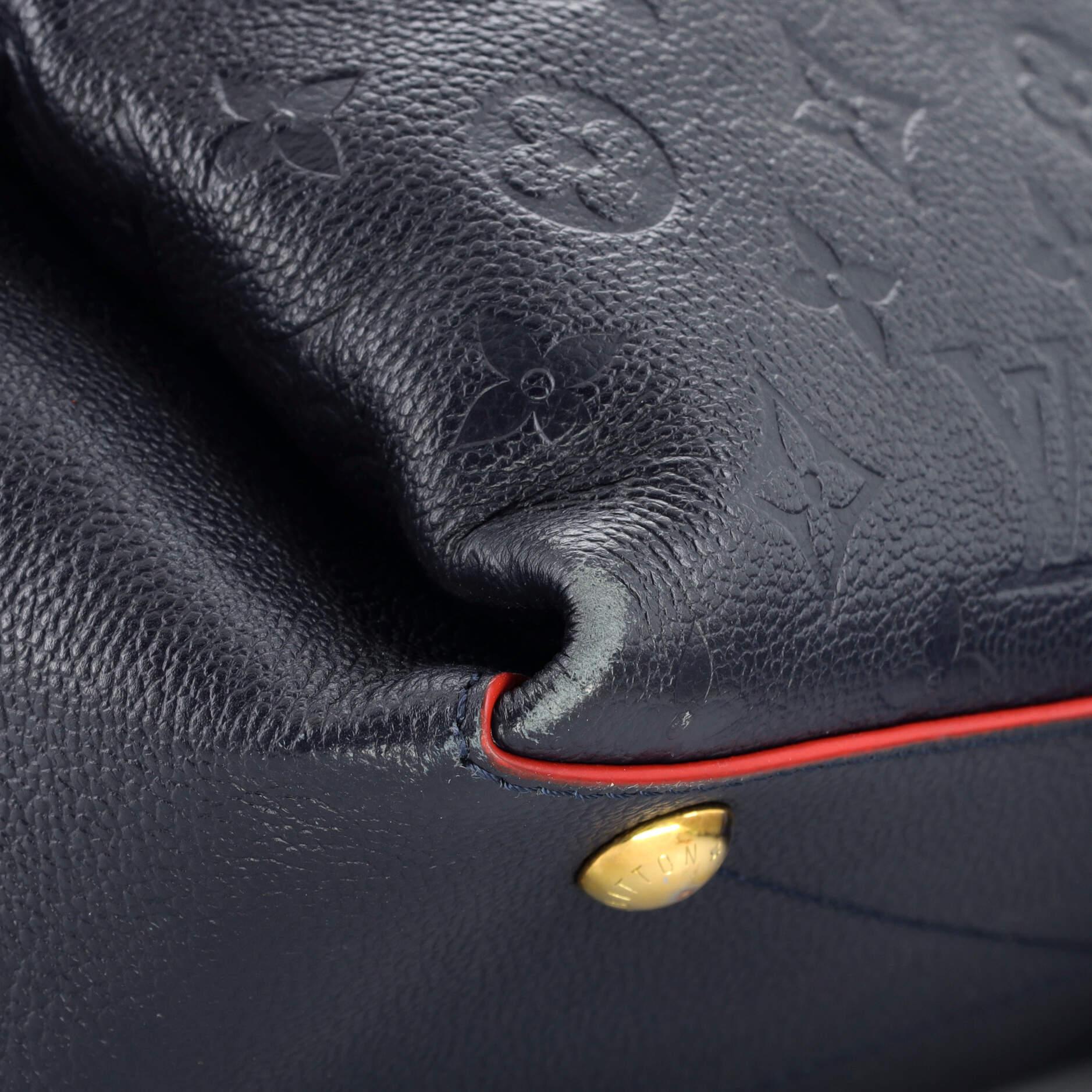Louis Vuitton Georges Handbag Monogram Empreinte Leather MM For Sale at ...