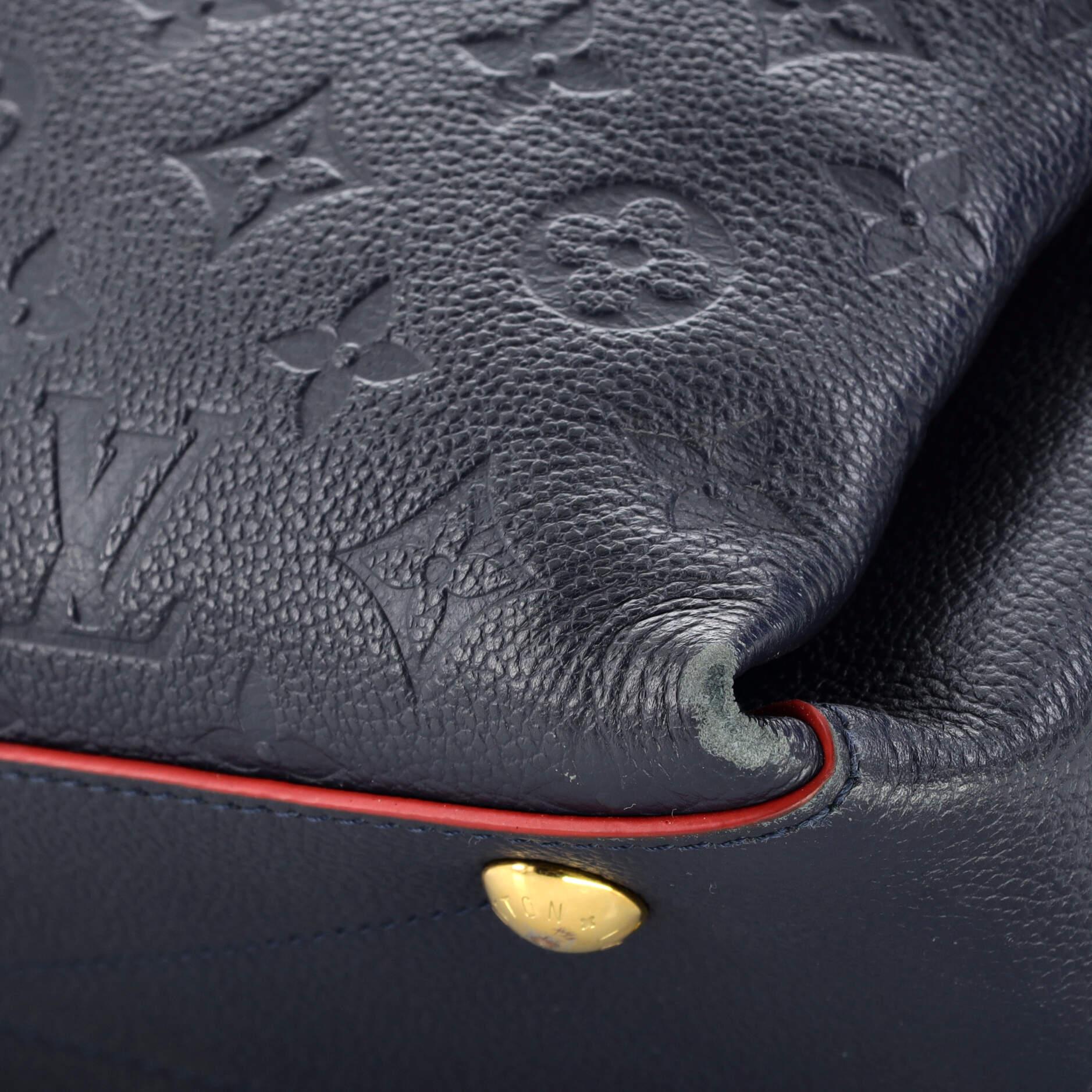 Louis Vuitton Georges Handbag Monogram Empreinte Leather MM For Sale at ...