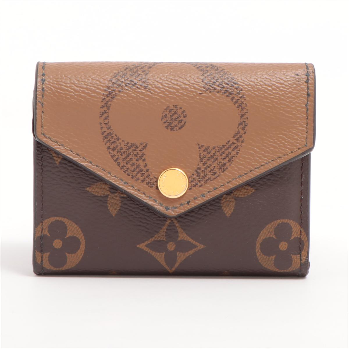 Louis Vuitton Giant Monogram Reverse Zoé Wallet For Sale at 1stDibs