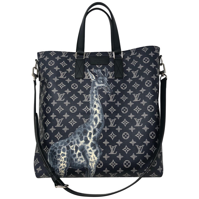 Louis Vuitton Giraffe Chapman Brothers Tote Bag at 1stDibs | louis ...