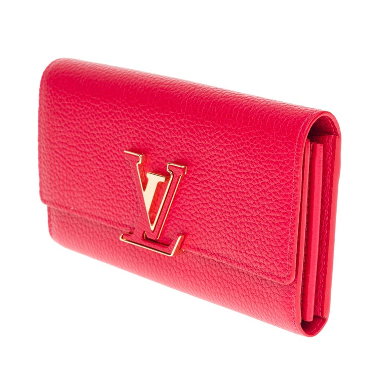 Louis Vuitton GM Wallet in Red écarlate Taurillon leather, brand new ...