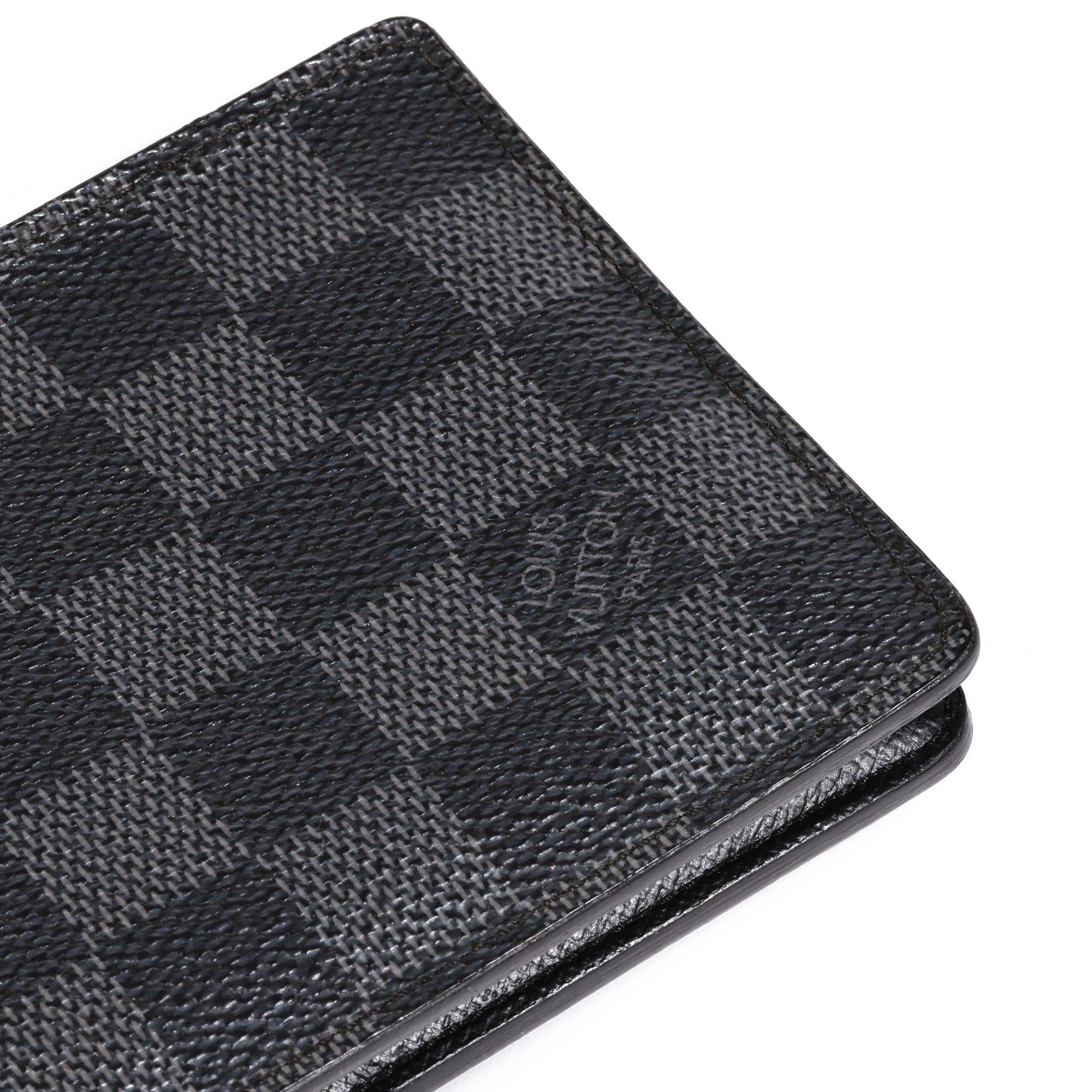 Louis Vuitton GRAPHITE DAMIER COATED CANVAS MULTIPLE WALLET at 1stDibs