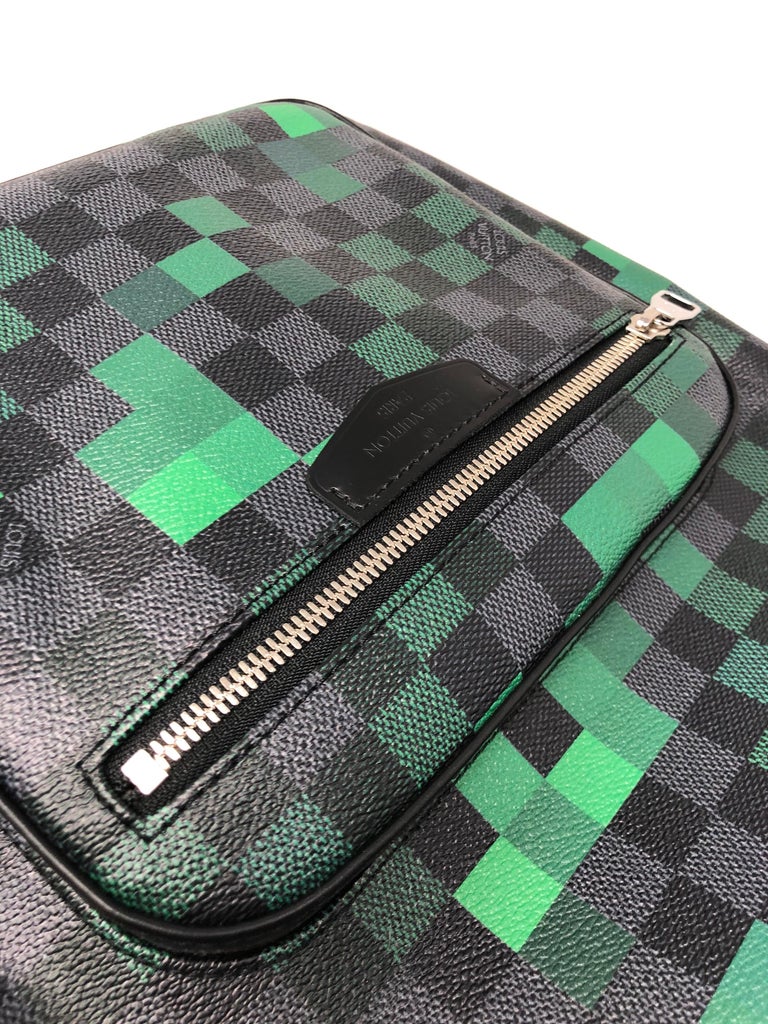 Louis Vuitton Graphite Green Backpack at 1stDibs