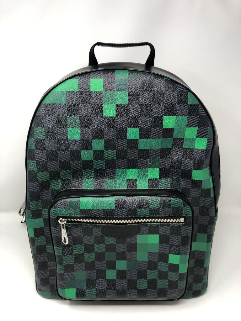 Louis Vuitton Graphite Green Backpack at 1stDibs