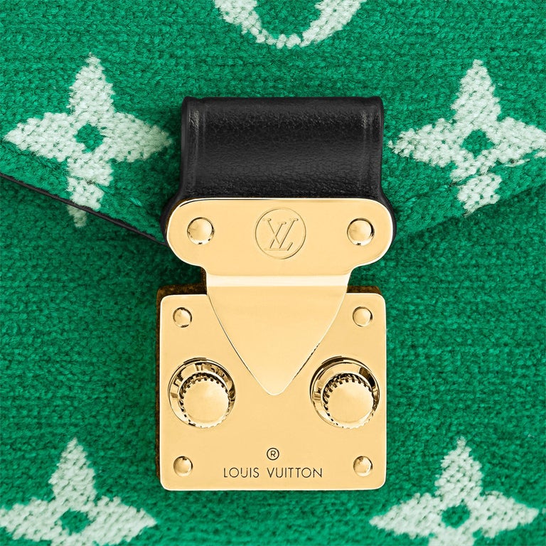 Louis Vuitton Green Monogram Jacquard Velvet Micro Métis Bag For Sale ...