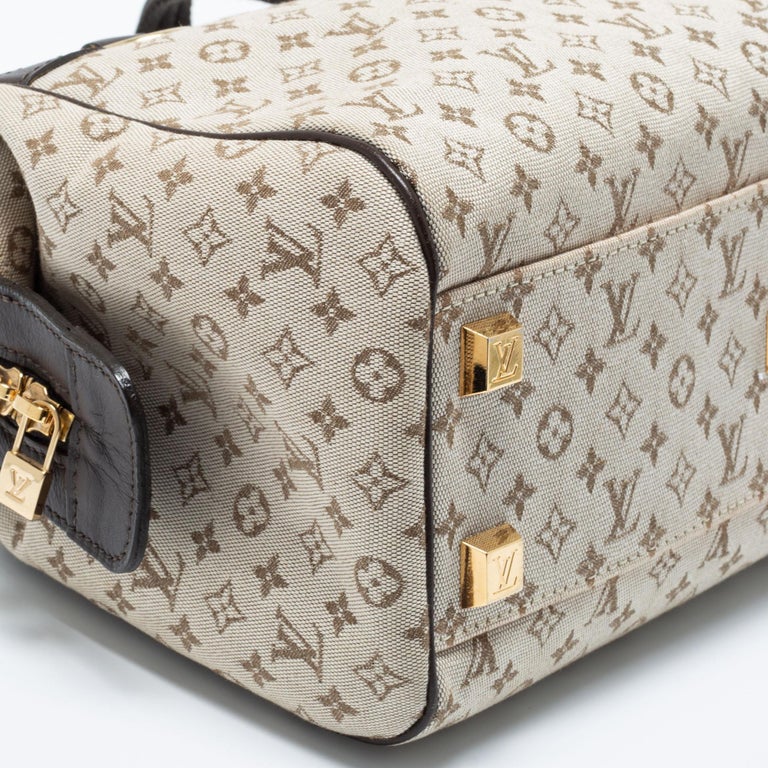 Louis Vuitton Green Monogram Mini Lin Josephine PM Bag at 1stDibs
