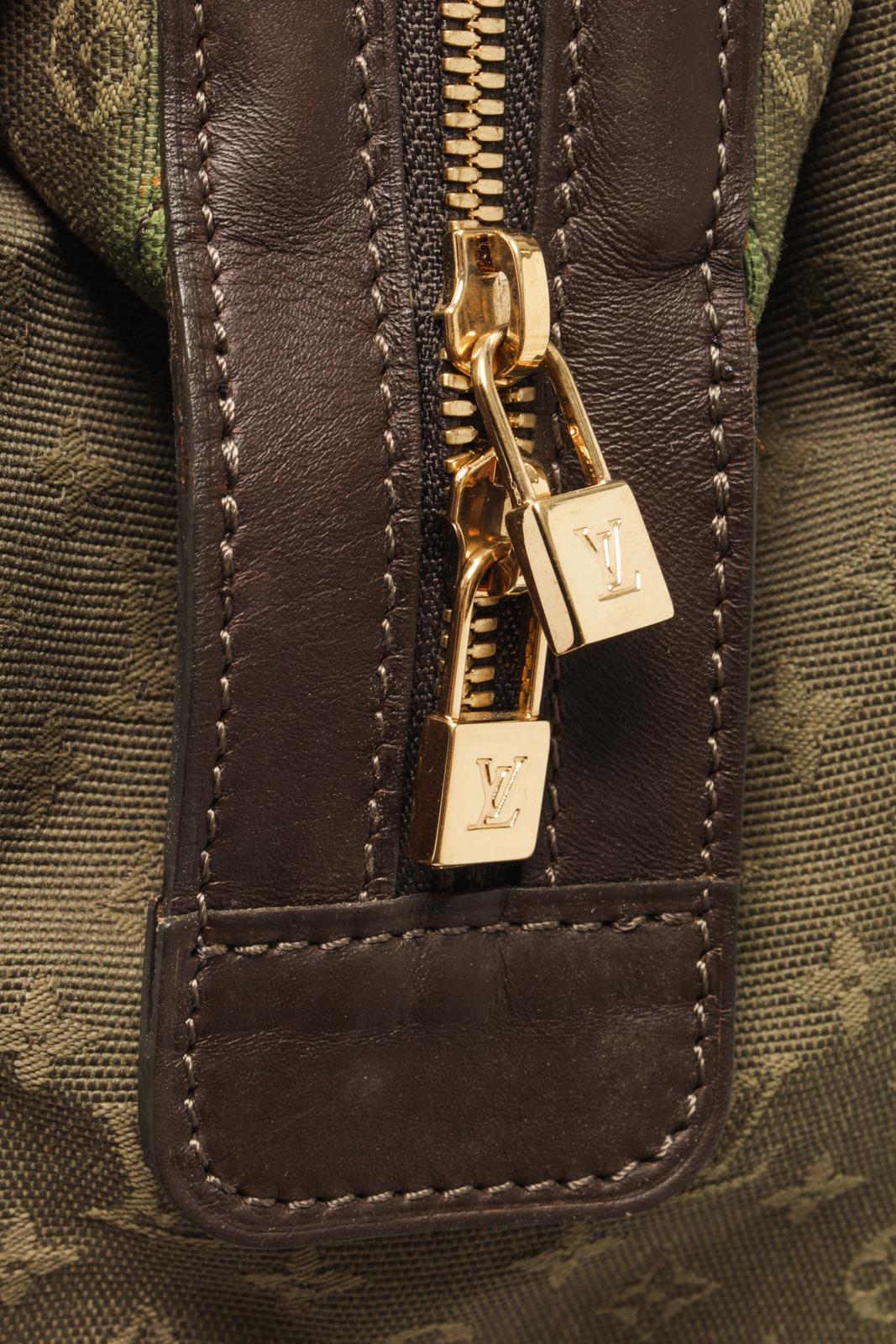 Louis Vuitton Green Monogram Mini Lin Josephine PM Shoulder Bag For ...