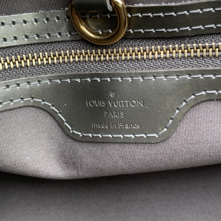 Louis Vuitton Green Monogram Vernis Wilshire Tote Bag Handbag at 1stDibs
