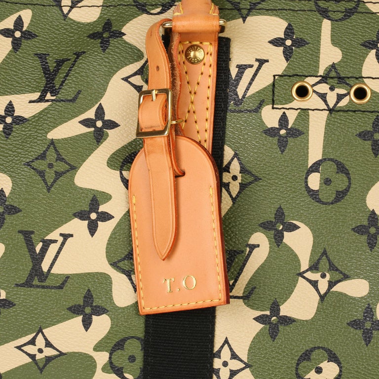 Louis Vuitton Green Monogramouflage Coated Canvas Murakami Speedy 35 at ...