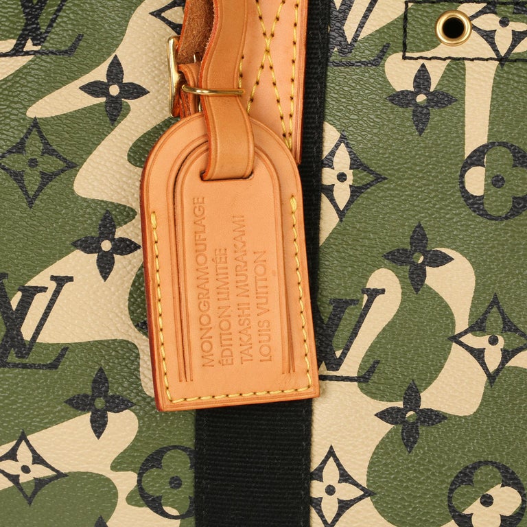 Louis Vuitton Green Monogramouflage Coated Canvas Murakami Speedy 35 at ...