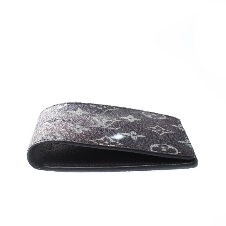 Louis Vuitton Grey Galaxy Monogram Canvas Multiple Bifold Wallet For ...