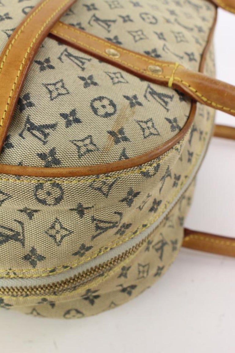 Louis Vuitton Grey Monogram Mini Lin Marie Speedy Boston Bag 23LV104 ...