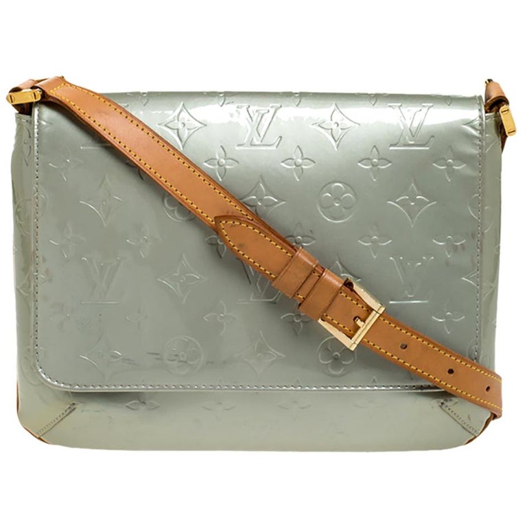 Louis Vuitton Grey Monogram Vernis Thompson Street Bag For Sale at 1stDibs