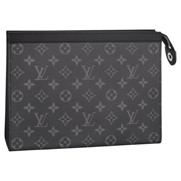 Louis Vuitton Grey Pochette Voyage MM For Sale at 1stDibs