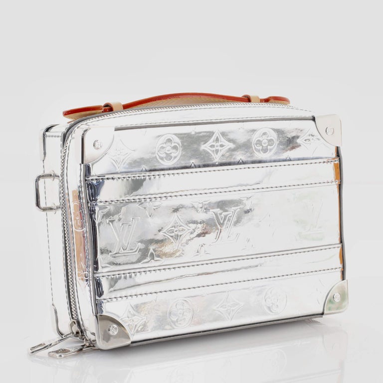 Louis Vuitton Handle Trunk Monogram Mirror Coated Canvas For Sale at ...