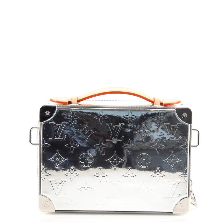 Louis Vuitton Handle Trunk Monogram Mirror Coated Canvas For Sale at ...