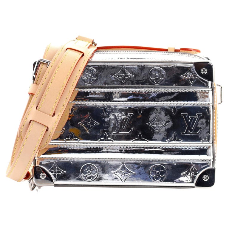 Louis Vuitton Handle Trunk Monogram Mirror Coated Canvas For Sale at ...