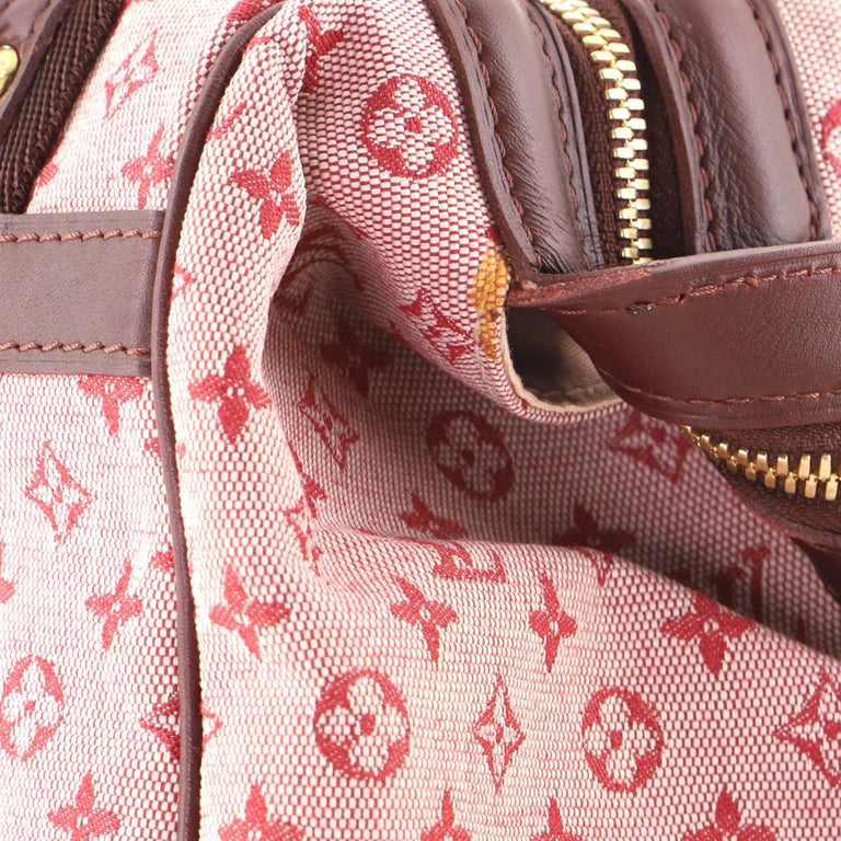 Louis Vuitton Josephine Handbag Mini Lin PM For Sale at 1stDibs