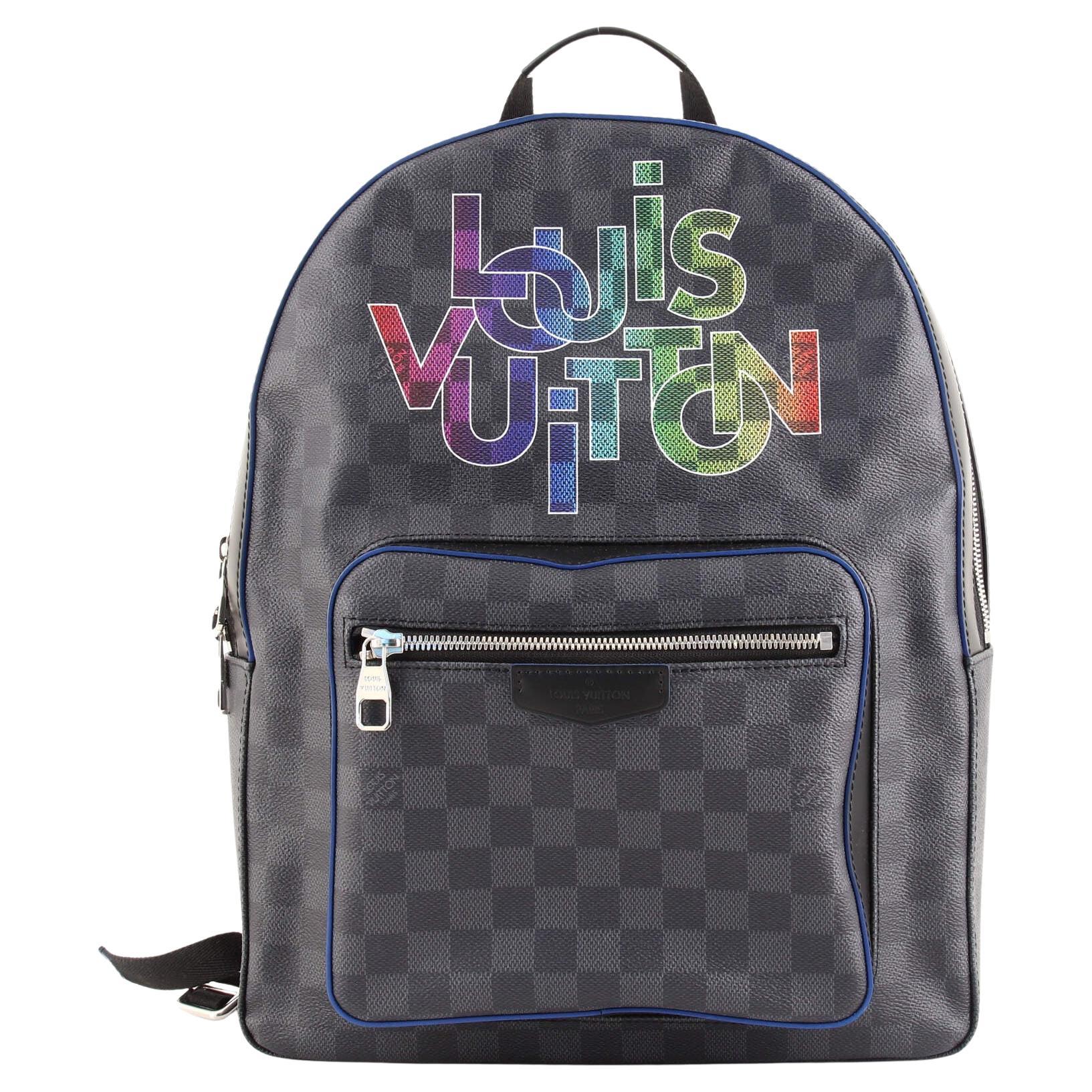Louis Vuitton Josh Backpack Limited Edition Interlinked Logo Damier ...