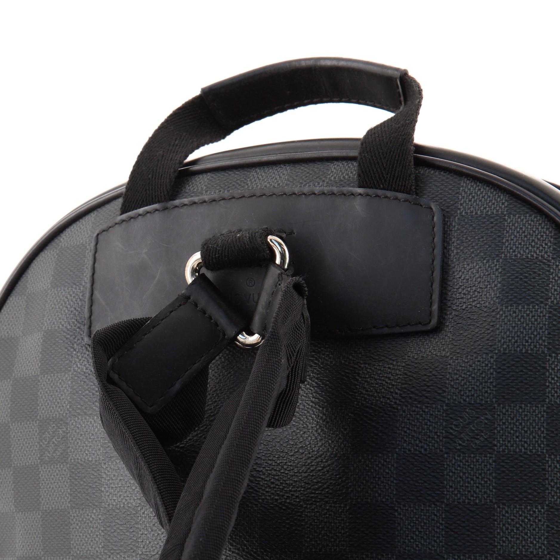 Louis Vuitton Josh Backpack Limited Edition Nemeth Damier Graphite at ...