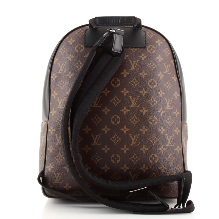 Louis Vuitton Josh Backpack Macassar Monogram Canvas For Sale at 1stDibs