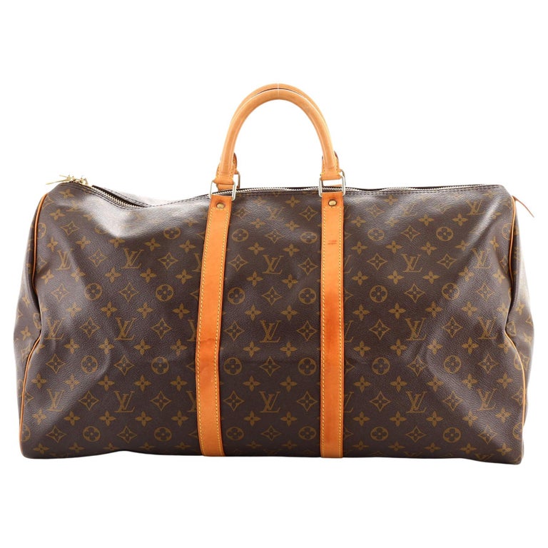 Louis Vuitton Keepall Bag Monogram Canvas 55 For Sale at 1stDibs