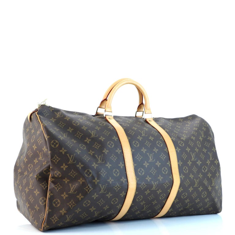 Louis Vuitton Keepall Bag Monogram Canvas 60 at 1stDibs