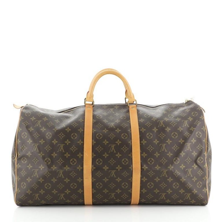 Louis Vuitton Keepall Bag Monogram Canvas 60 at 1stDibs