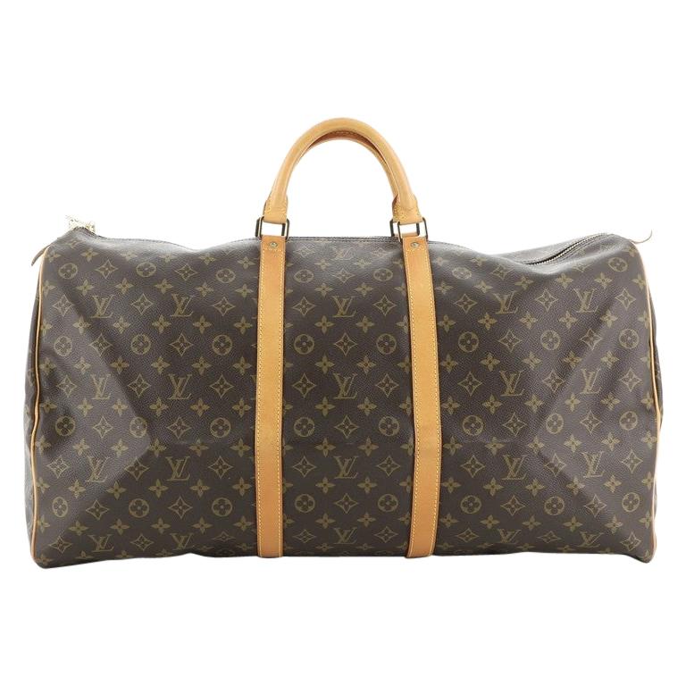 Louis Vuitton Keepall Bag Monogram Canvas 60 at 1stDibs